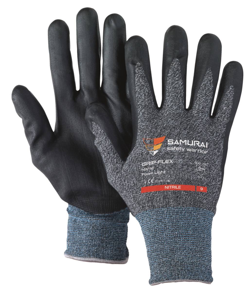 Gant grip-flex nitril foam light - Protection mécanique - Vandeputte ...
