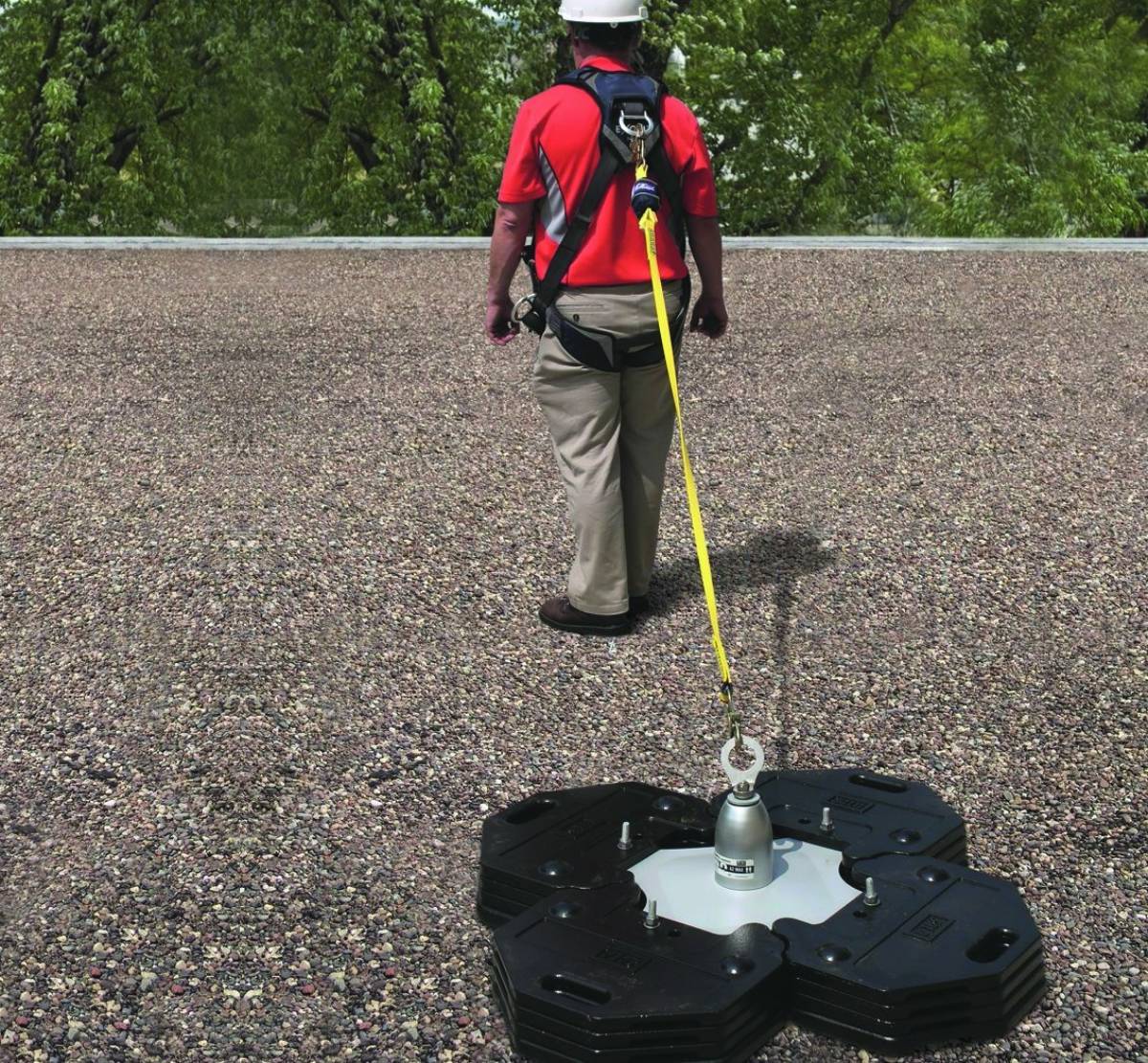 Ankerpunt dood gewicht - Ankerpunten - Vandeputte Safety Experts