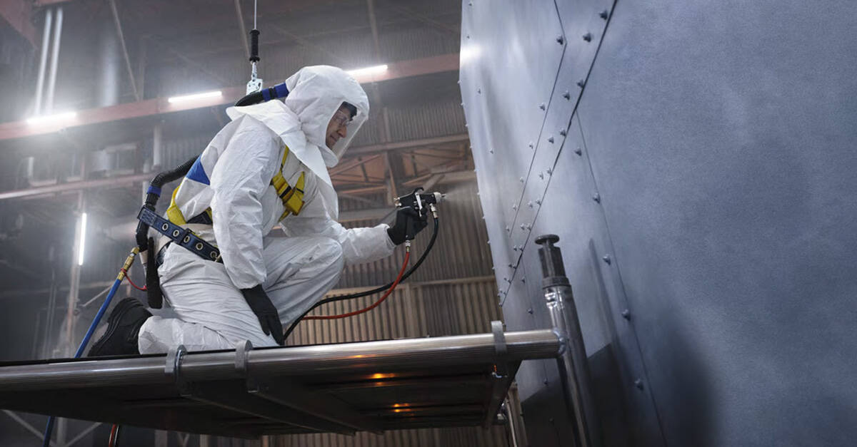 The hazards of spray painting and coating