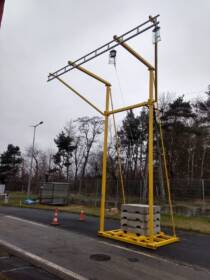 Free-standing anchorage rail 6m rj500 - Anchorage points - Vandeputte ...