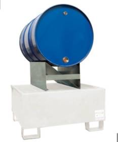 Barrel support steel 1 barrel - Accessories - Vandeputte Safety Experts