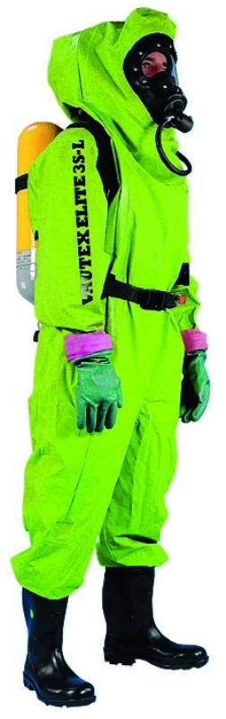 Gas tight suit vautex elite 3s -l-p - Chemical clothing - Vandeputte ...