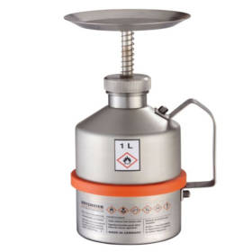 Plunger can inox 1l - Transport and handlng - Vandeputte Safety Experts