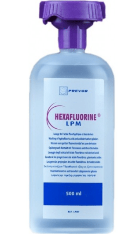 Fles hexafluorine® 500ml - Eye rinsing - Vandeputte Safety Experts