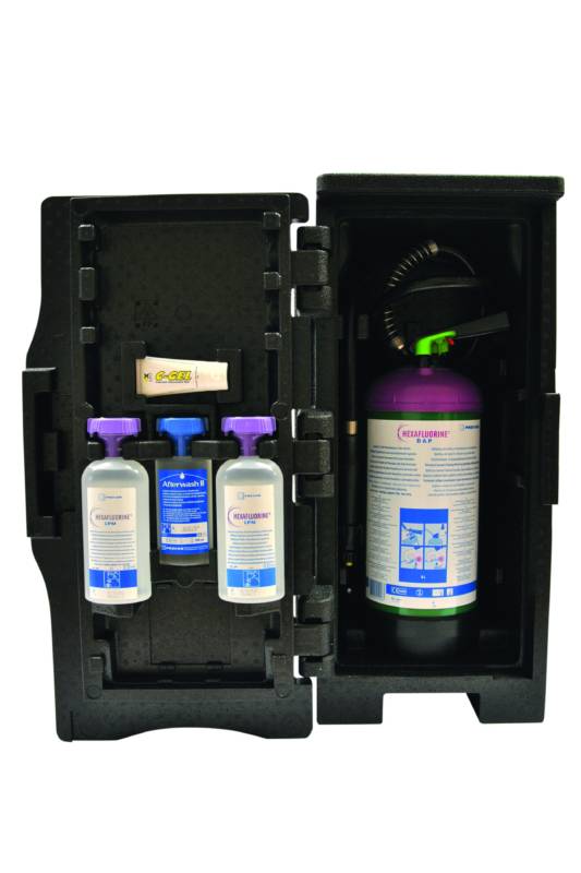 Kit wallmounted station ppe hexa®+dap 5l - Eye rinsing - Vandeputte ...