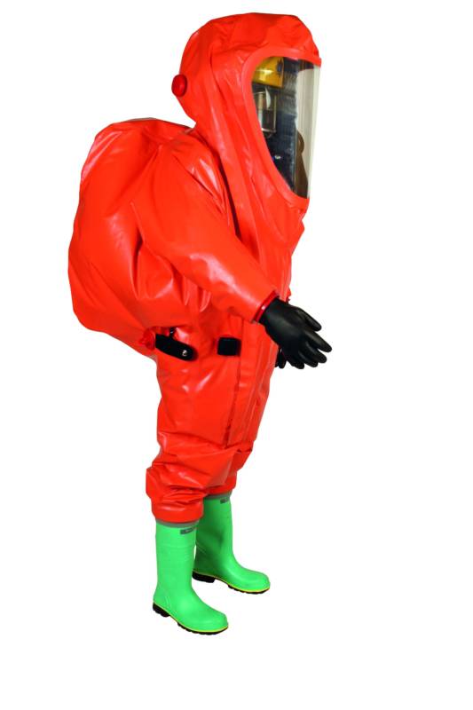 Gas-tight suit gtb201 v/b/v - Chemical clothing - Vandeputte Safety Experts