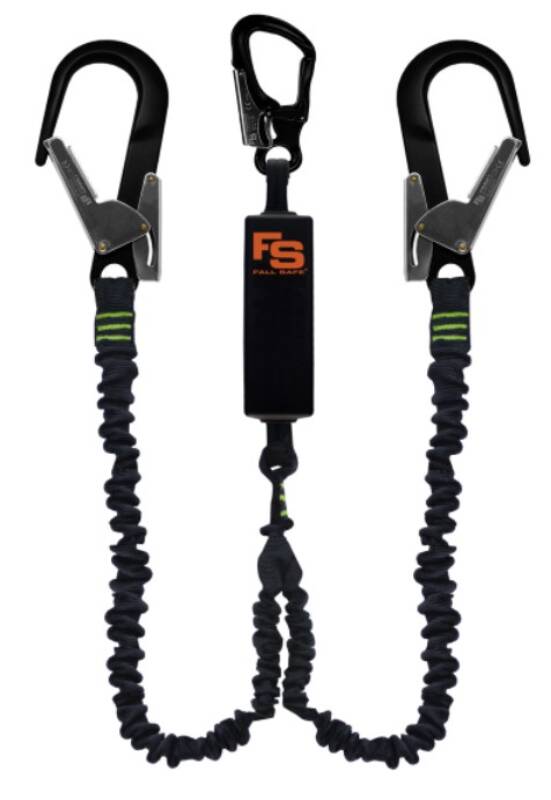 Double longe g065 fs505-cb 1,5m stretch - Longes - Vandeputte Safety ...