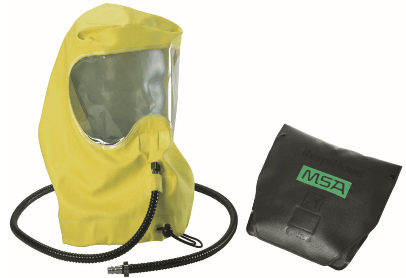 Rescue hood respihood compressed air - Breathing apparatus - Vandeputte ...
