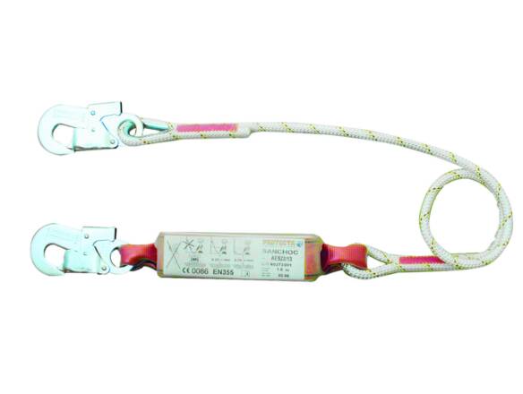 Lanyard 1,5m rope - Lanyards - Vandeputte Safety Experts