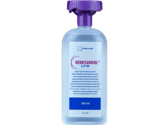 Fles hexafluorine® 500ml - Eye rinsing - Vandeputte Safety Experts